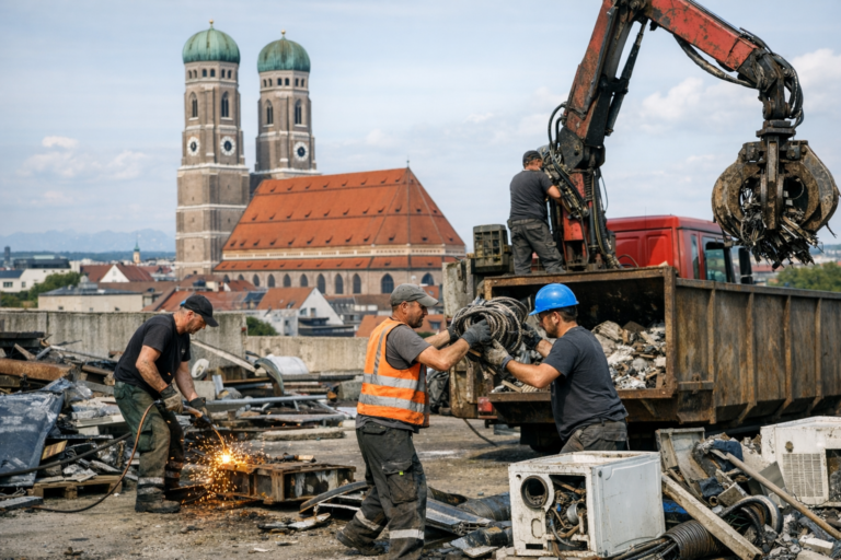 Schrottabholung bundesweit – Altmetall loswerden & Geld erhalten
